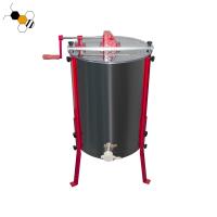 China Aluminum Alloy Crossbeam 4 Frames SS201 Centrifugal Honey Extractor for sale