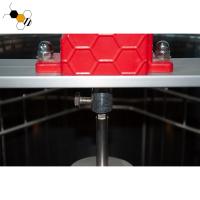 China Beekeeping 14.35kg 60cm Height Manual Honey Extractor for sale