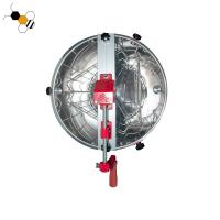 China Ergonomic Handle Diameter 38cm 3 Frame Manual Honey Extractor for sale
