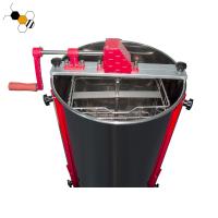 China 2 Frames Manual Honey Extractor 38cm Diameter Manual Honey Extractor for sale
