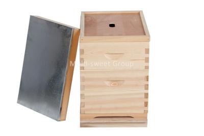 China 8 Frames Unassembled Bee Boxes Bee Hive for sale