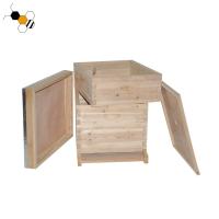China 24mm Thickness 10 Frames Dadant Bee Box China Fir Bee Hive for sale