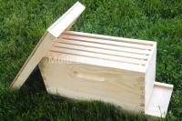 China Bee Farm Swarm Capture 50.5*20.5*26cm Wooden NUC Box for sale