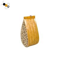 China 7.6kg 44mm Height Bamboo Pine Mason Bee House For Beneficial Insects for sale