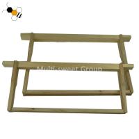 China 270g Natural Uncoated Pine Wood British Beehive Frame for sale