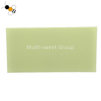 China Green 42.5*21.2cm Food Grade Plastic Bee Foundation Sheets for sale