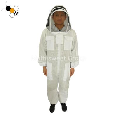 China 3 Layer Fully Vented Beekeeping Protective Clothing for sale