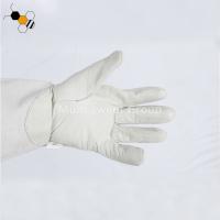 China Bee Farm Soft Leather Beekeeping Gloves Beekeeping Protective Clothing for sale
