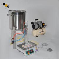 China Semi Automatic 85V 260V ketchup Honey Bottle Filling Machine for sale