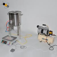 China 201 Stainless Steel 50KG capacity Honey Filling Machine for sale