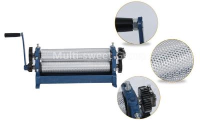 China Manual 310mm Roller 5.4mm 4.9mm Beeswax Embossing Machine for sale