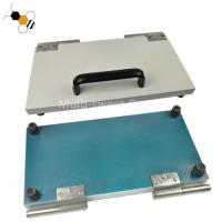 China 42*22cm 4.9mm Cell Notebook Wax Foundation Mould Press for sale