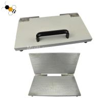 China 42*22cm 4.9mm Cell Notebook Wax Foundation Mould Press for sale