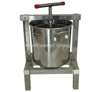 China Manual Stainless Steel Diameter 30cm Beeswax Press Machine for sale