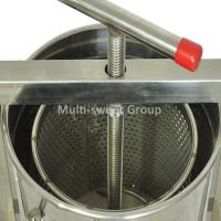 China Manual Stainless Steel Diameter 30cm Beeswax Press Machine for sale