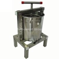 China Manual Stainless Steel Diameter 30cm Beeswax Press Machine for sale