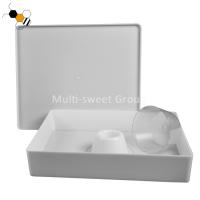 China Beekeeping White 45g Plastic Beehive Entrance Feeder for sale
