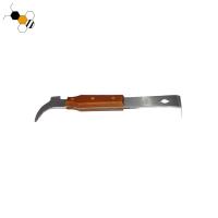 China Wooden Handle Forged Iron 35.8cm Chisel Hive Tool for sale