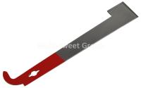 China Beekeeping  zinc forged steel J Hive Tool With Hook for sale