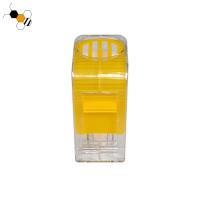 China Apiculture Yellow Plastic Sponge Plunger Queen Marking Tube for sale