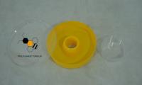 China 50mm Height 200mm Diameter Rapid Bee Feeder Round Hive Top for sale