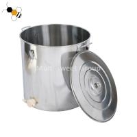 China 35*35cm 40kg Capacity Stainless Steel Honey Tank Apiculture Tools for sale