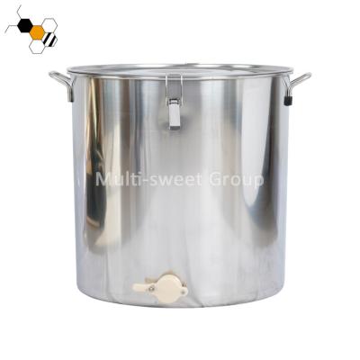 China 35*35cm 40kg Capacity Stainless Steel Honey Tank Apiculture Tools for sale