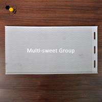 China White 5.4mm Cell 44*23cm Silicon Beeswax Foundation Press for sale