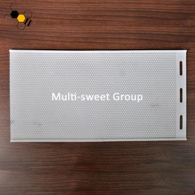 China White 5.4mm Cell 44*23cm Silicon Beeswax Foundation Press for sale
