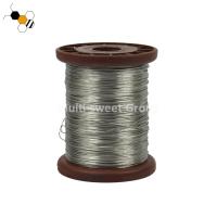 China 500g/ Roll 0.55mm Diameter 201 Stainless Steel Bee Hive Frame Wire for sale