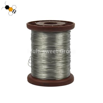 China 500g/ Roll 0.55mm Diameter 201 Stainless Steel Bee Hive Frame Wire for sale