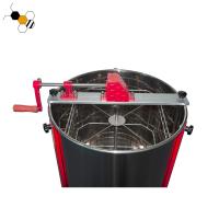 China 201SS Barrel Centrifugal 4 Frame Manual Honey Extractor for sale