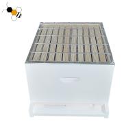 China Fir Wood Bee Inspection Colorful Langstroth Beehive for sale