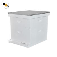 China Fir Wood Bee Inspection Colorful Langstroth Beehive for sale