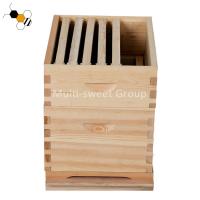 China Bee Hive Equipment 20mm Pine Unassembled Bee Hive 2 Layers for sale