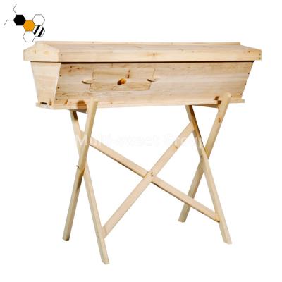 China Bee Hive Equipment 29 Frames Pine Wood Top Bar Beehive Sustainable for sale