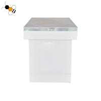 China Painted White Langstroth Nuc Box Bee Hive Equipment Wooden Bee Hive for sale