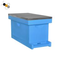 China Painted Langstroth Nuc Box 20mm Fir Wood Bee Box Queen Rearing for sale