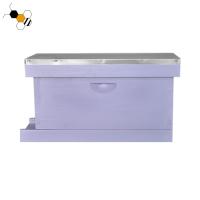 China Bee Hive Equipment Painted 20mm Raising Queens Langstroth Nuc Box for sale