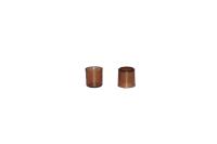 China Brown 10mm Diameter Plastic Queen Bee Cell Cups for sale