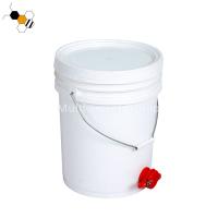 China Honey Tank Food Grade 20L Pail With Honey Gate Apiculture Tools for sale