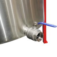 China Dadant 89.7cm Leg 12 Frame Electric Honey Extractor for sale