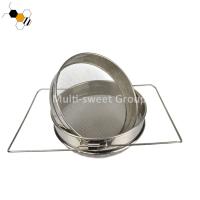 China 304SS Double Filters 16 Mesh 30 Mesh Honey Strainer for sale