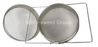 China 304SS Double Filters 16 Mesh 30 Mesh Honey Strainer for sale