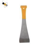 China Stainless Steel Painted Yellow Hive Tool 24cm Length for sale