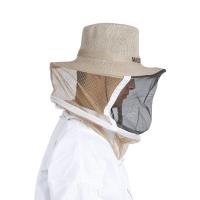China Fiber Veil Combo Elastic Band Beekeeper Cowboy Hat for sale