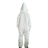 China Cotton Beekeeping Protective Clothing Fireproofing Net Hooded Coveralls for sale
