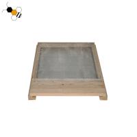China Unassembled Wood Fir Bottom Board Beekeeping Beehive for sale