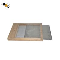 China Unassembled Wood Fir Bottom Board Beekeeping Beehive for sale