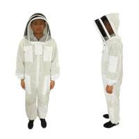 China Cotton Beekeeping Protective Clothing Ventilated Bee Suit With Hood for sale
